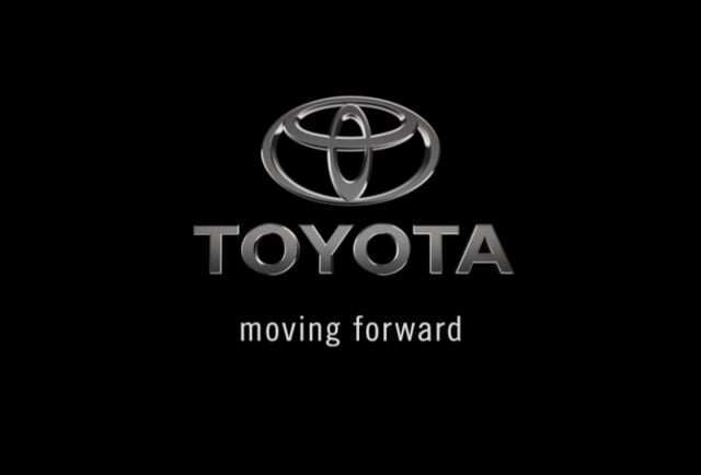 Toyota Logo Moving Forward