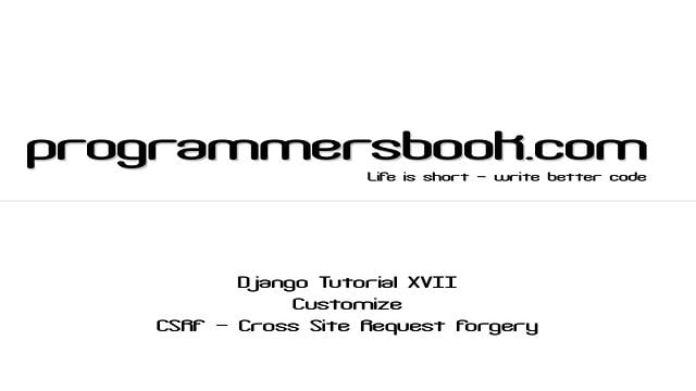 Full Web Framework Python Django Tutorial XXVII Blog - User Authentication - Windows/Linux ...
