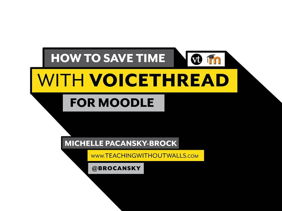 How to Save Time with VoiceThread for Moodle on Vimeo
