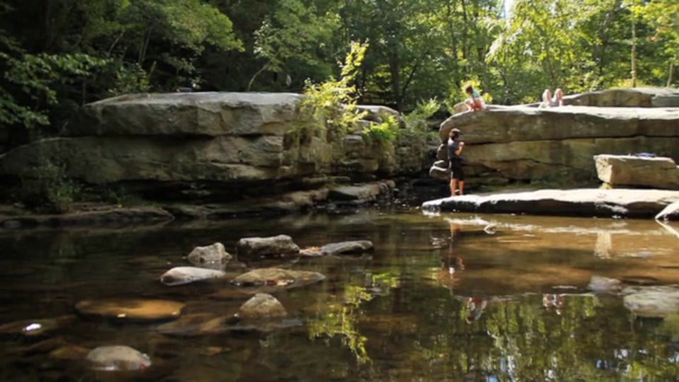 Split Rock Swimming Hole on the Mohonk Preserve on Vimeo