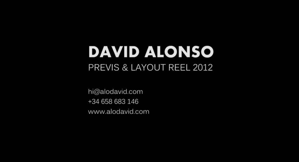 David Alonso - Previs & layout reel 2012 on Vimeo