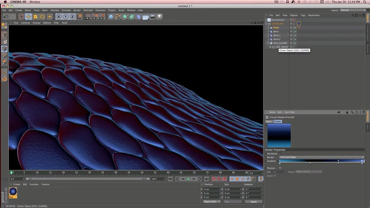 Cell Landscape Tutorial