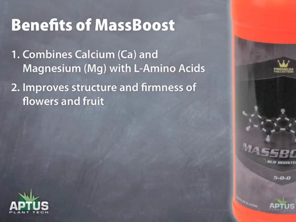 Aptus MassBoost - Bud Booster | Aptus Plant Tech on Vimeo