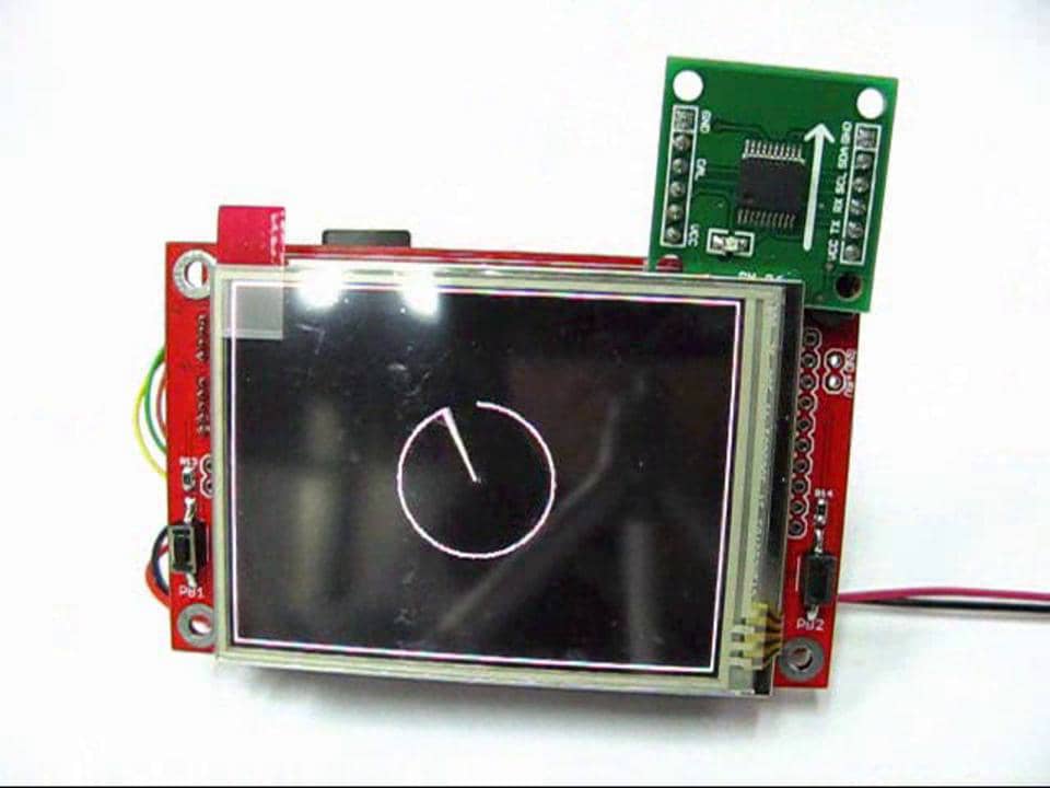 OLED Graphical User Interface for the HMC1022 Digital Compass on Vimeo