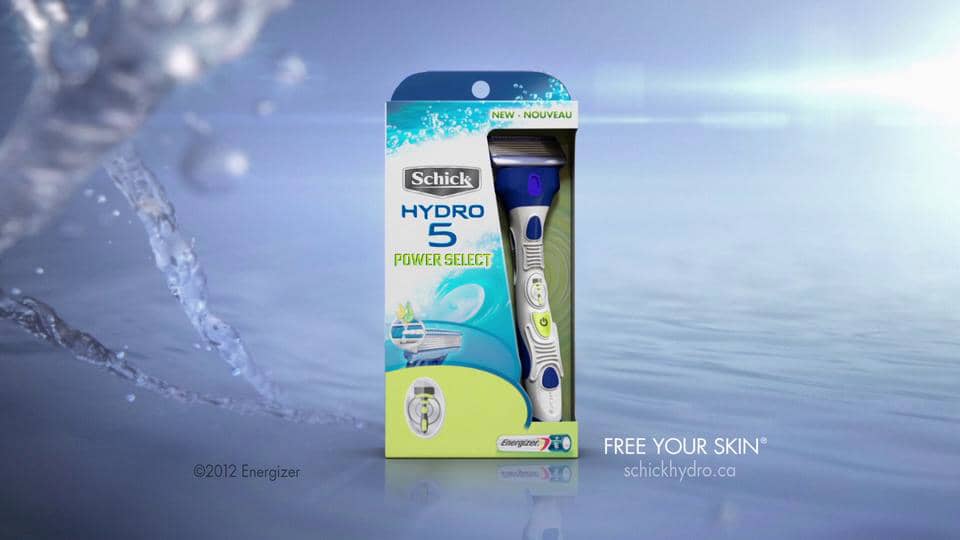 Schick Hydro Razor on Vimeo