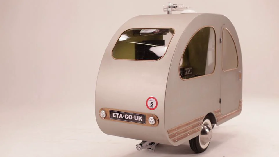 QT-Van - The world's first mobility scooter caravan on Vimeo