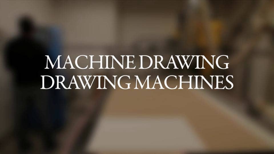 Machine Drawing Drawing Machines on Vimeo