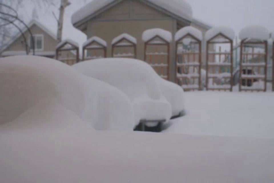 Anchorage Ak Sets A Yearly Snow Fall Record On Vimeo
