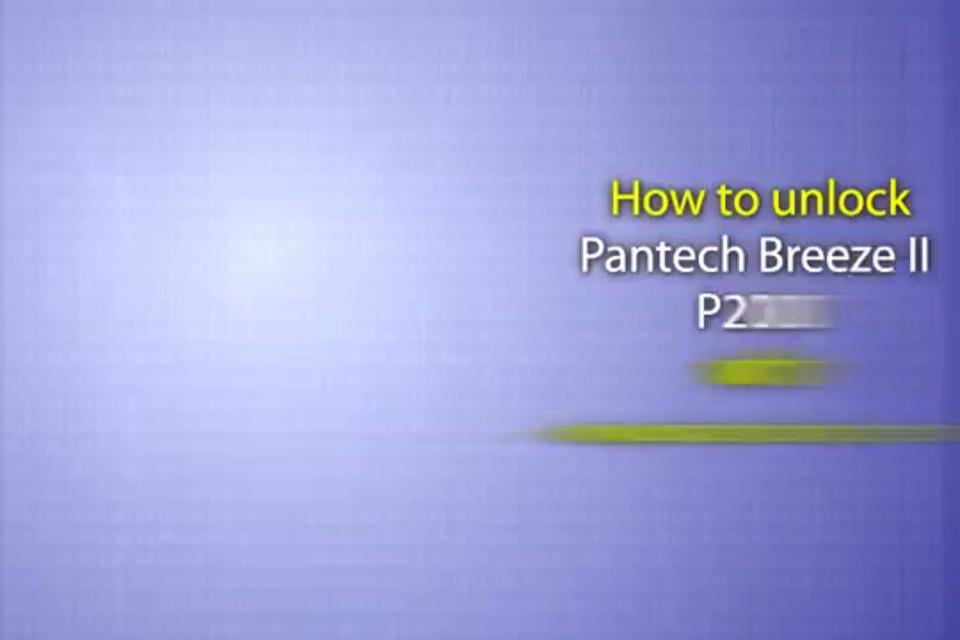 How to Unlock Pantech Slate C530 Instantly on Vimeo
