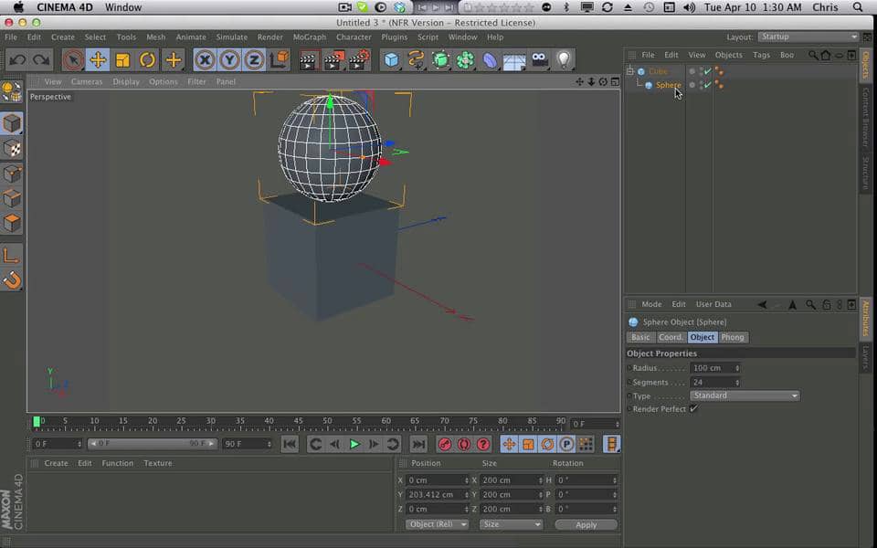 123s of C4D: Tutorial for the total beginner on Vimeo