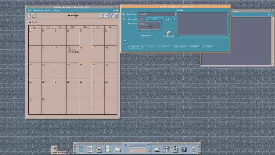 CDE - Common Desktop Environment on HP-UX B11.11 (11iv1) on Vimeo