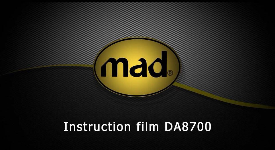 MAD DA8700 Instruction video on Vimeo