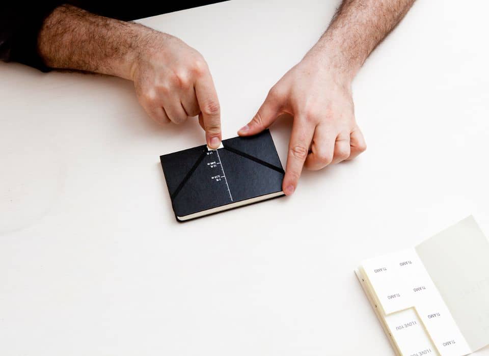 Launching analog text messages on Vimeo