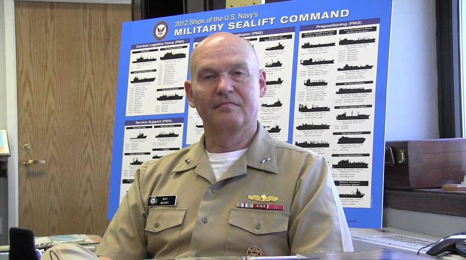 Rear Admiral Mark Buzby on the Approach of Military Sealift Command on ...