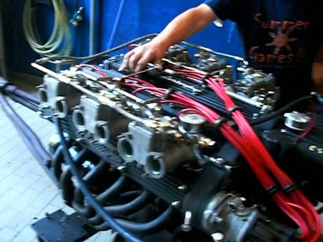 Lamborghini Espada 1972 350 HP engine running on Vimeo
