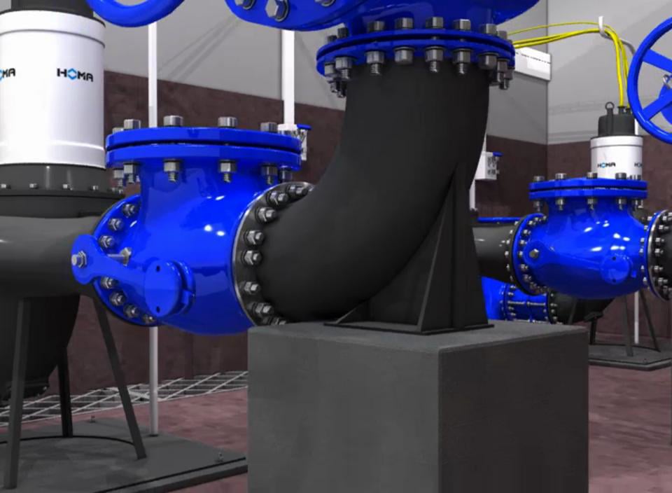 Homa Pump Simulation 1 on Vimeo