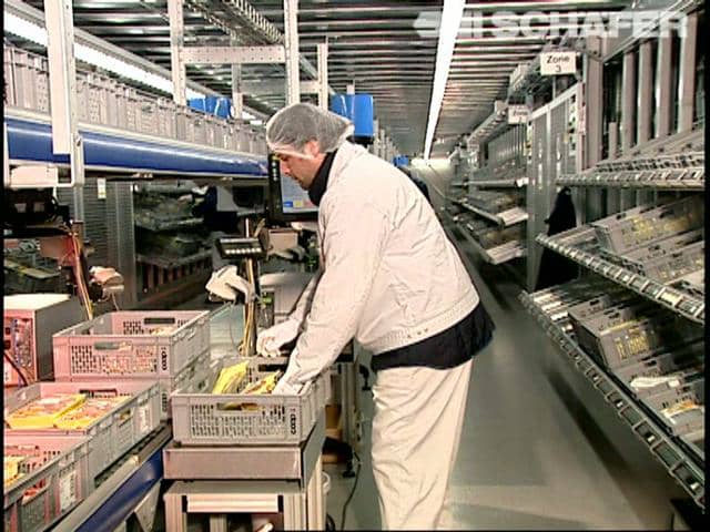 Warehouse Picking systems, pick by light at Bell, a warehouse logistics ...