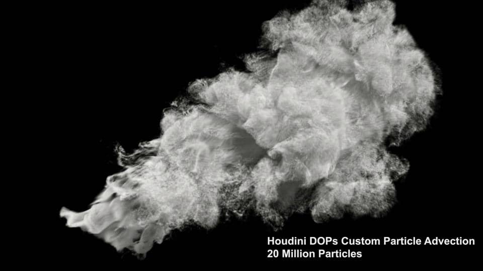 Houdini 20 million particle advection on Vimeo