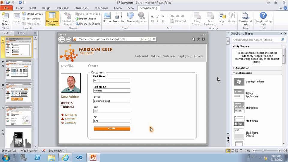 Visual Studio 11 Beta - Powerpoint Storyboarding | Microsoft on Vimeo