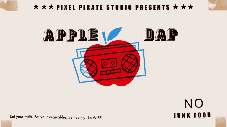 Pixel Pirate Presents "APPLE DAP"