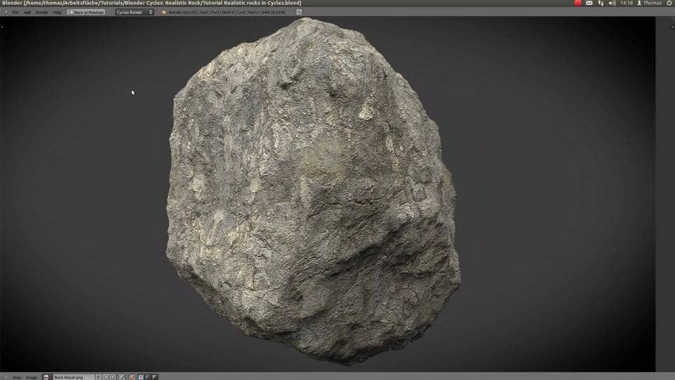 Blender Cycles: Realistic rock Tutorial on Vimeo