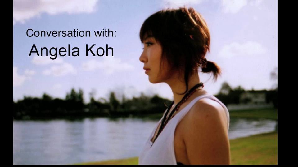 Angela Koh: Poet & Blogger on Vimeo