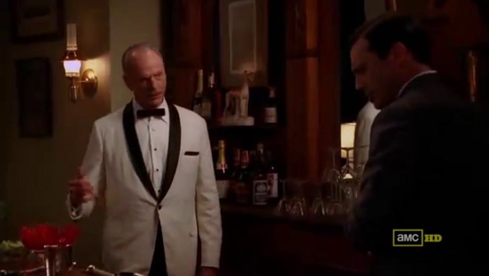 Don Draper Making an Old Fashioned on Vimeo