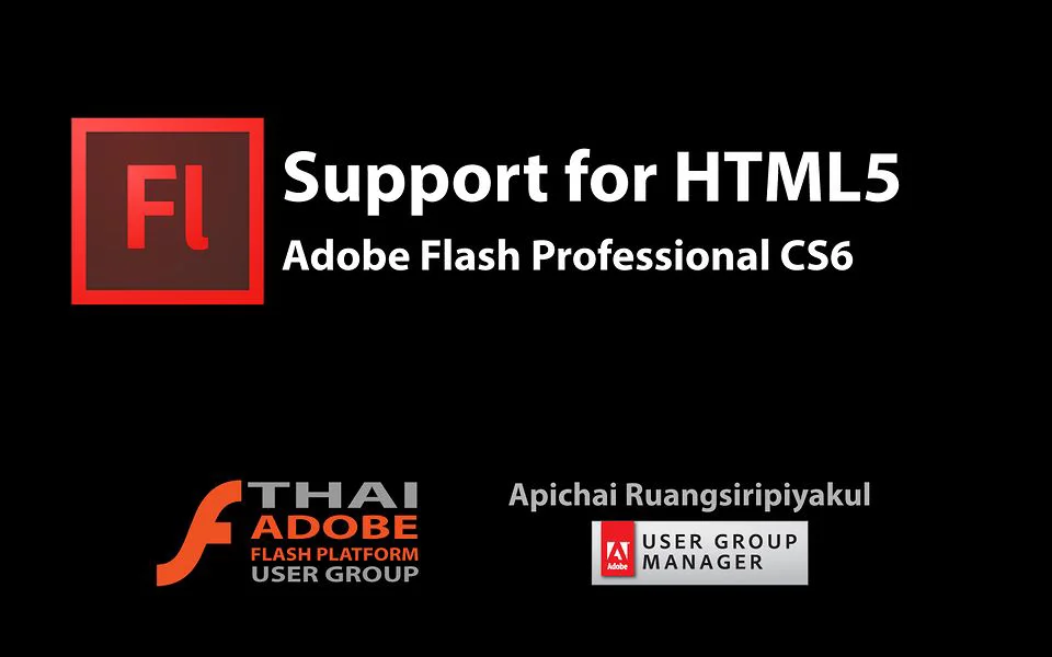 Publish Flash to HTML5 in Thai Adobe Flash Platform User Group on Vimeo