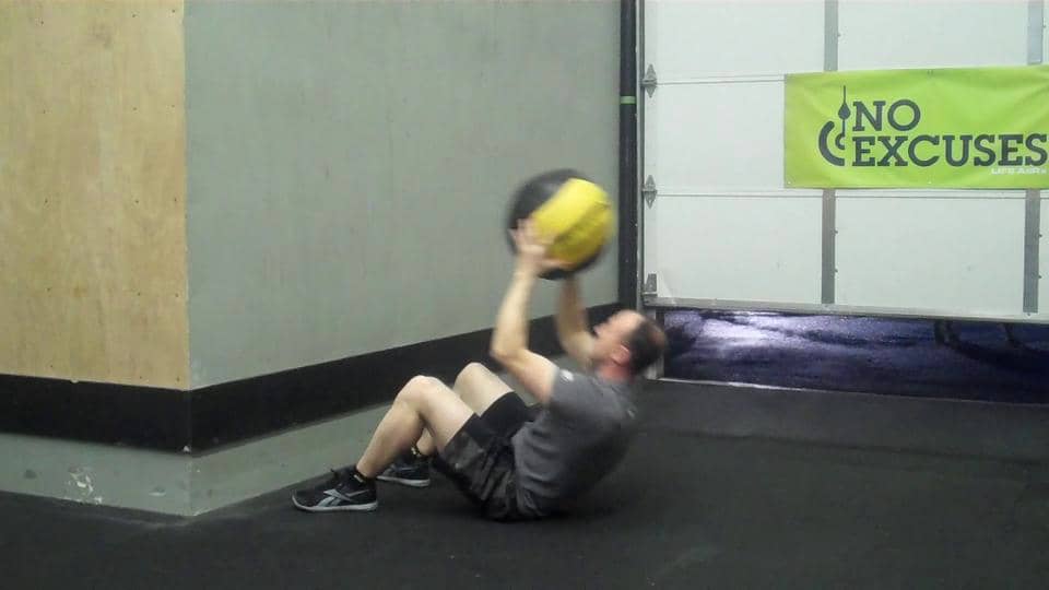 Day 51 - Wall Ball sit ups on Vimeo