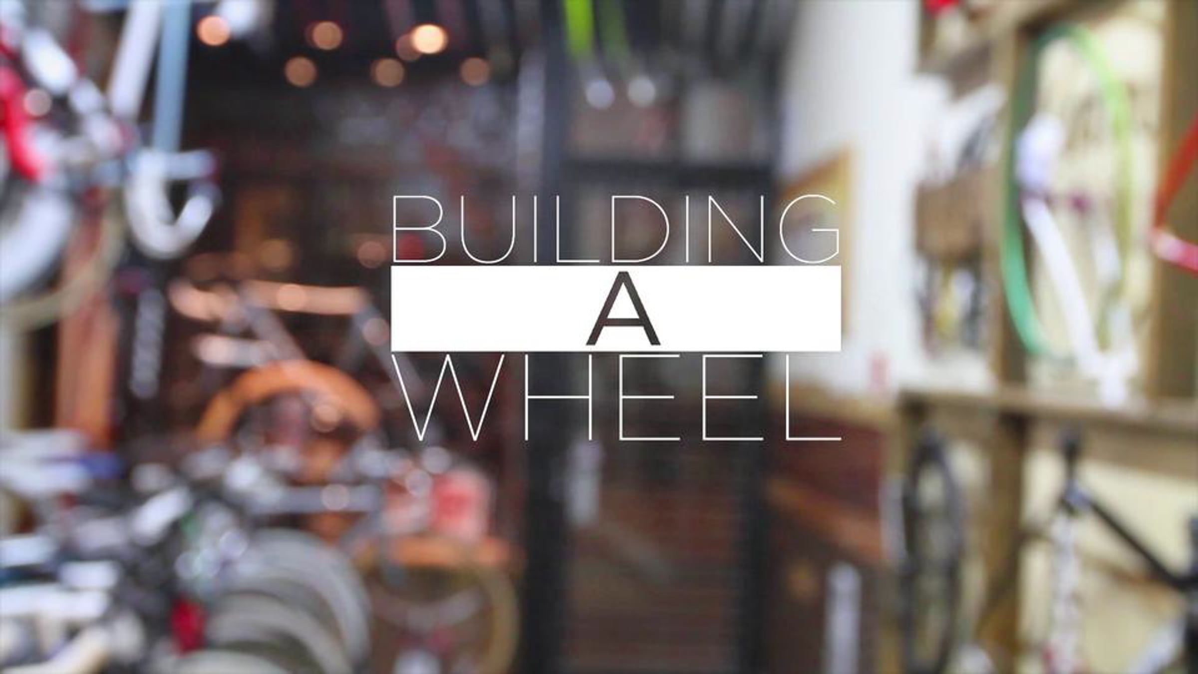 Building a wheel
