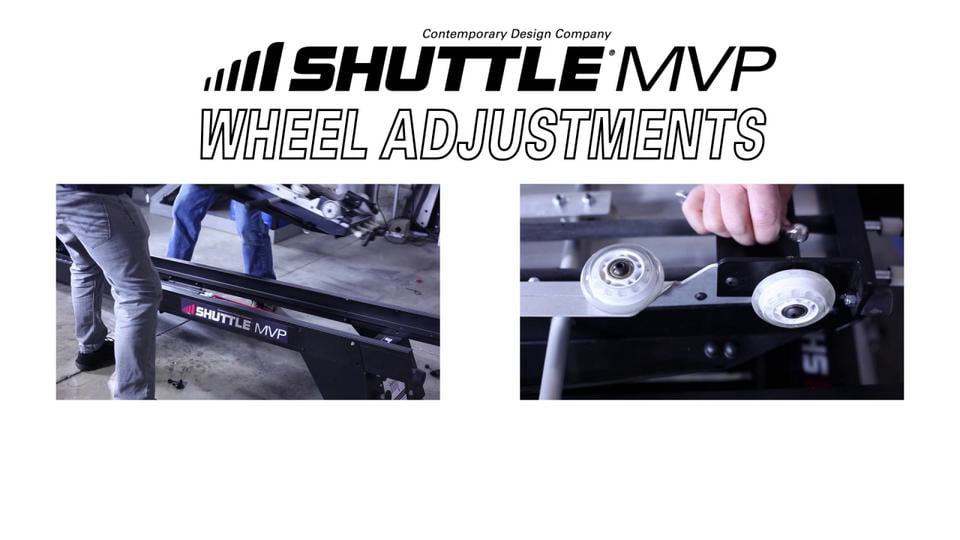 Shuttle MVP: Wheel Adjustments on Vimeo