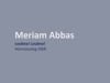 Meriam Abbas on Vimeo