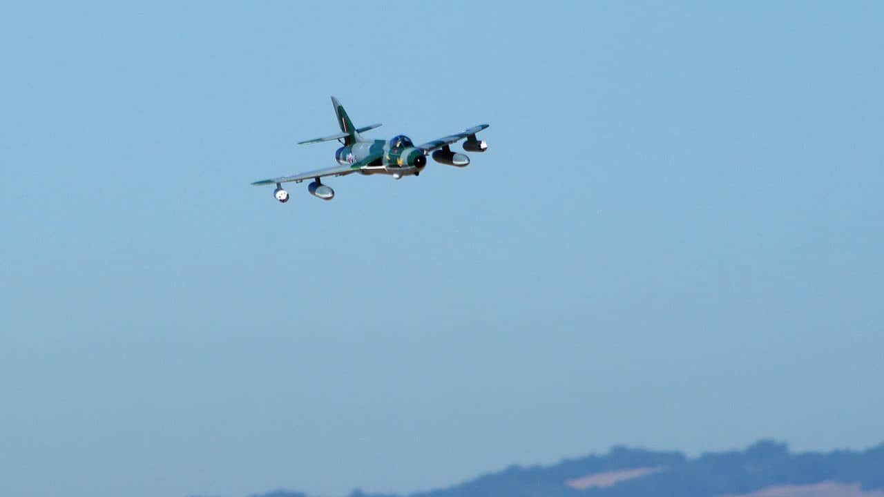 RC Lander Hawker Hunter EDF on Vimeo