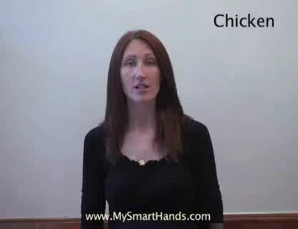 ASL sign for Chicken