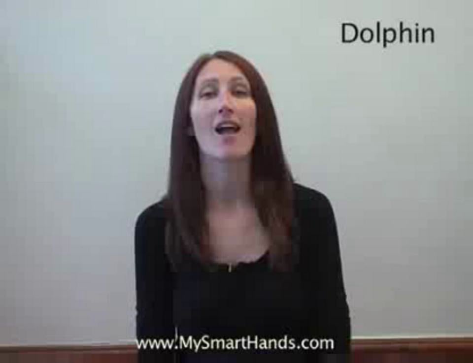 ASL sign for Dolphin on Vimeo