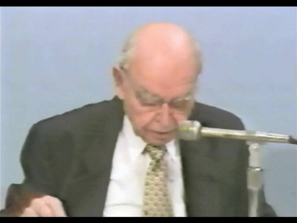 Lyman Swingle at the Bethel Breakfast Table on Vimeo