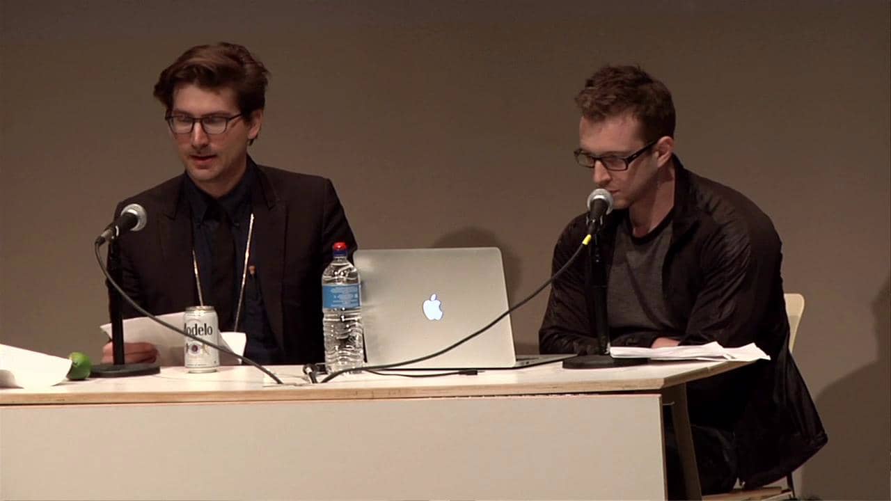 Seven on Seven 2012: Jon Rafman and Charles Forman on Vimeo