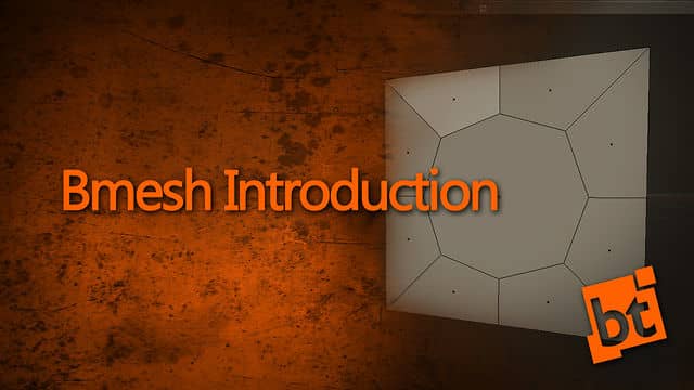 Bmesh Introduction on Vimeo