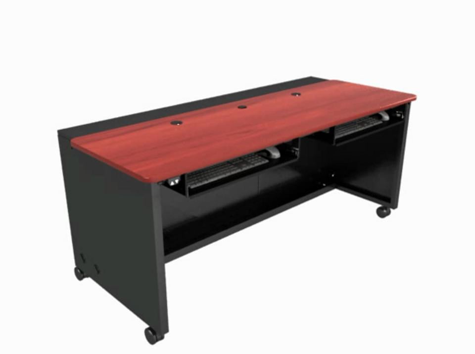 Enclosed Computer Desk - ED - VersaTables.com on Vimeo