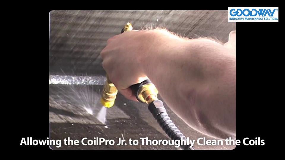Goodway CC-JR Portable Coil Cleaning System on Vimeo