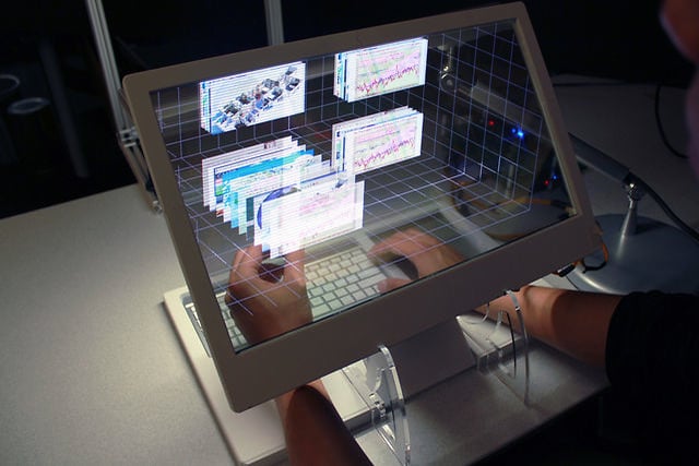 See Through 3D Desktop