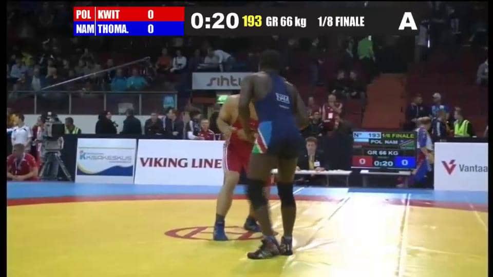 KWIT, Julian Dariusz (POL) - THOMAS, Lukas Makana (NAM) on Vimeo