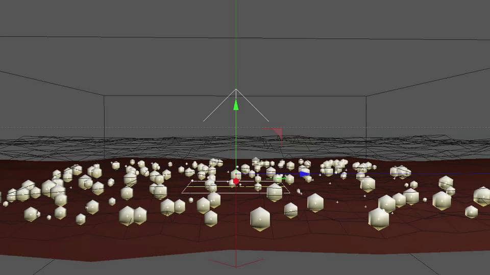 Bubble Surface Emitter Example File on Vimeo