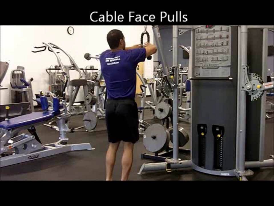 Cable Face Pulls on Vimeo