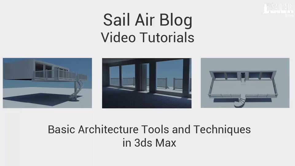 Tutorial - 3ds Max Basics of Architecture Tools on Vimeo