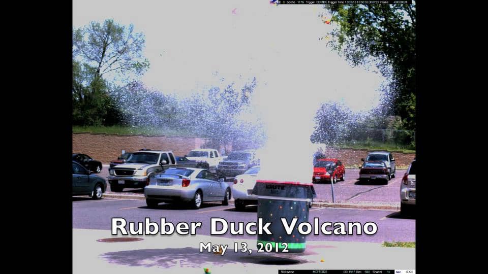Rubber Duck Eruption Physics on Vimeo