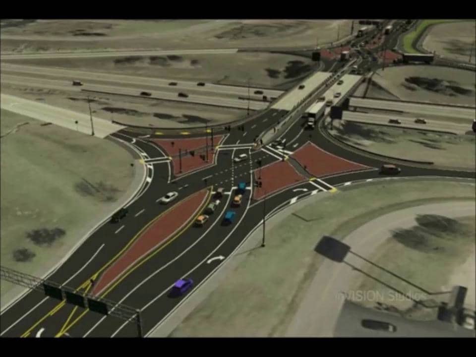 The Diverging Diamond Interchange on Vimeo