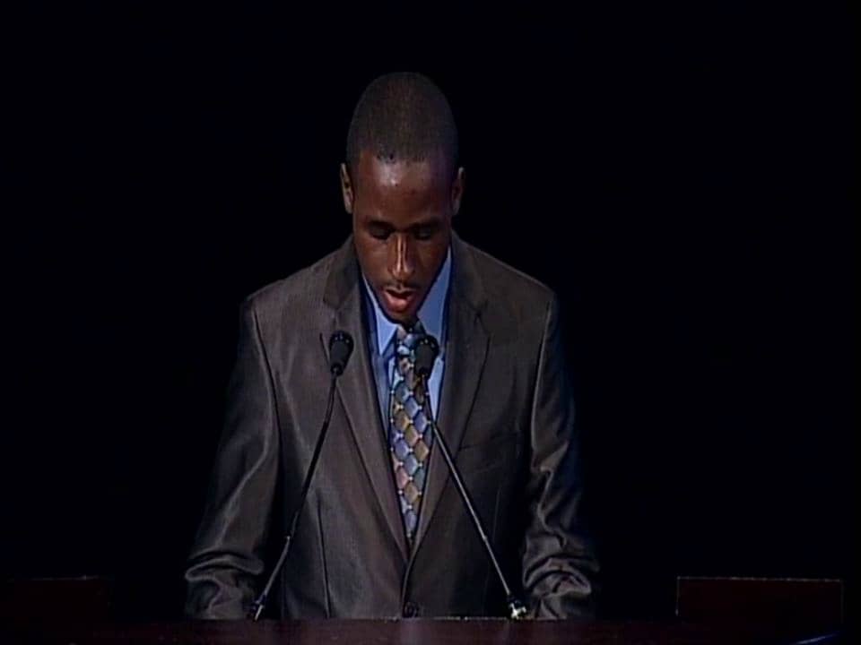 Teach For America - New York Gala 2012: Troy Simon, 12th Grade on Vimeo
