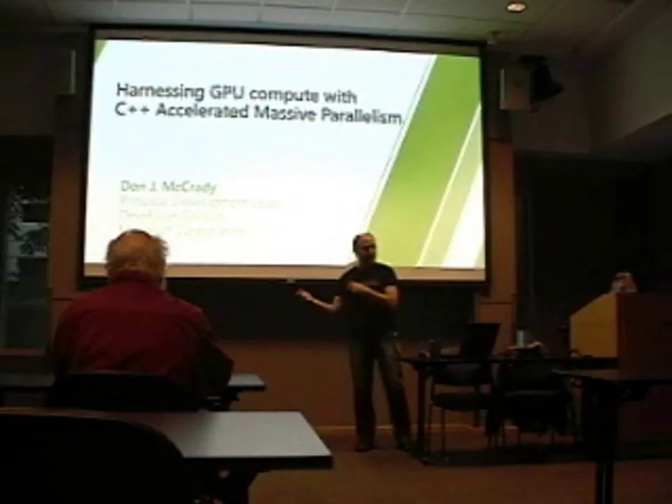 Introduction to Microsoft C++ Accelerated Massive Parallelism—Don ...