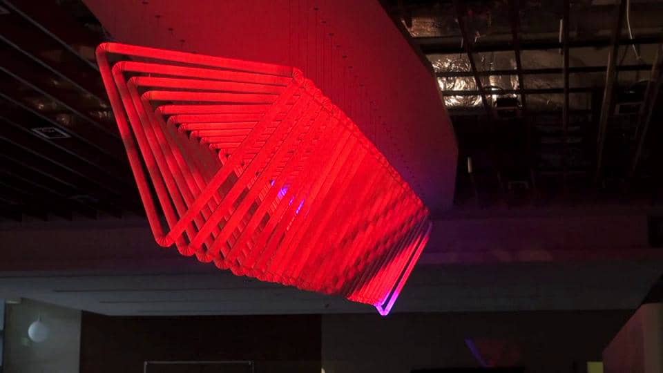 A LED & Motion Installation on Vimeo